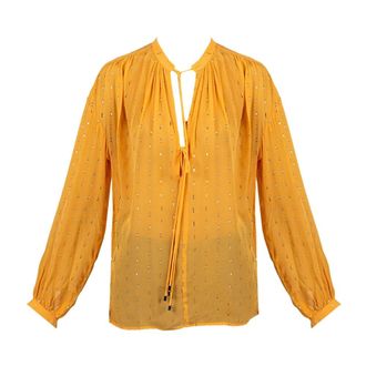 Patrizia Pepe Blouses & Chemises - Femme - Blouses et Chemises - Jaune - Taille: 34 FR
