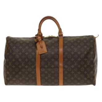 Louis Vuitton unisex, Pre-owned, Brun, Taille: ONE Size Sac Week-end en Toile Pre-owned