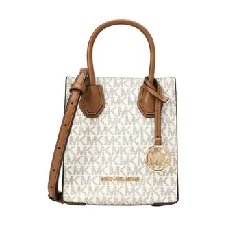 Michael Kors Femme, Sacs, Beige, Taille: ONE Size Mercer Extra-Small Crossbody