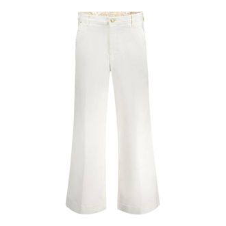 Guess Femme, Jeans, Blanc, Taille: W27 L31 Jean Denim Blanc Taille Haute
