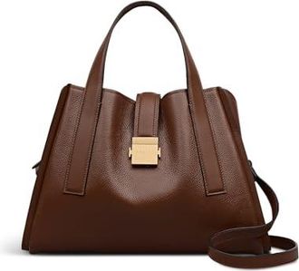 Radley London London Sloane Mews Sac en cuir avec fermeture &eacute;clair sur le dessus pour femme Taille M, chocolat, Medium