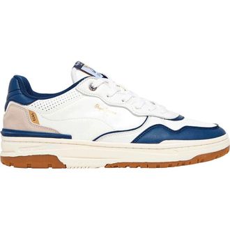 Pepe Jeans London Chester Ivy Lederschuhe wei&szlig;