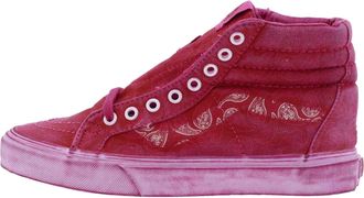 Vans Sk8-hi Reissue Plus, Unisex-Erwachsene Hohe Sneakers, Rot (overwash Paisley/red), 45 EU