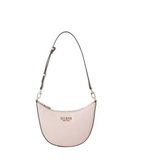 Guess Rosa Handtasche aus Eco-Leder mit goldenen Details - - Bags - Damen - Rosa - ONE SIZE