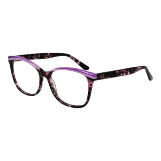 Guess Femme, Accessoires, Violet, Taille: ONE Size Montures Optiques Cat Eye Violettes