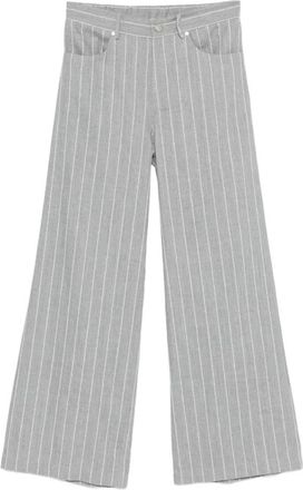 PANICALE Panicale, Femme, Pantalons, Gris, Taille: 44 FR Pantalon Large &agrave; Rayures Tennis