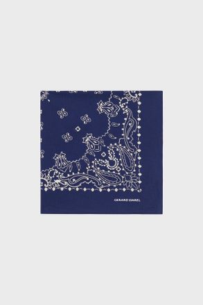 Gerard Darel Bandana en coton - OMAYA - Marine