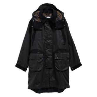 Barbour Veste longue cir&eacute;e - Homme - Manteaux - Bleu - Taille: M