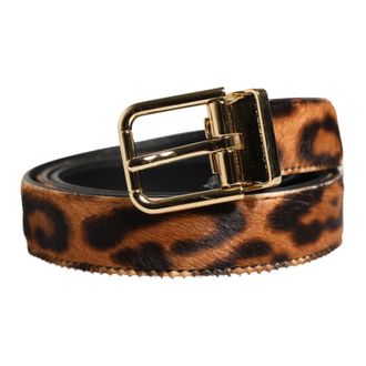 Dolce & Gabbana Femme, Accessoires, Brun, Taille: ONE Size Ceinture de taille