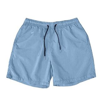 Generic Short décontracté pour homme - Couleur bonbon - Pantalon de sport ample à séchage rapide - Pour la plage, bleu clair, 5XL