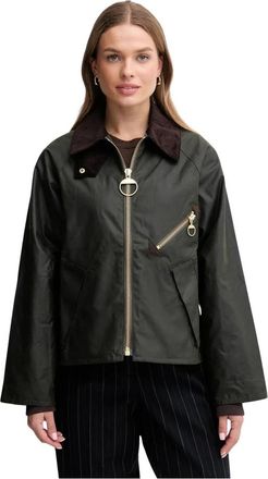 Barbour Arlene Wachsjacke - - Jackets - Damen - Schwarzk - XL
