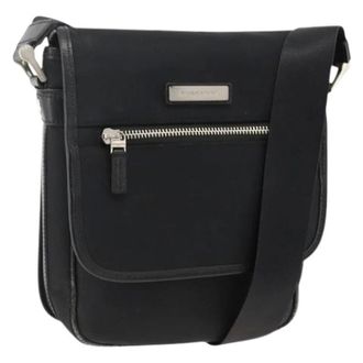 Burberry Sac bandouli&egrave;re en nylon Pre-owned - Femme - Pre-owned - Noir - Taille: ONE Size