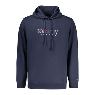 Tommy Hilfiger Blaue Baumwoll-Herren-Hoodie
