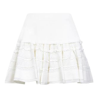 Alaia Femme, Jupes, Blanc, Taille: 38 FR Jupe Crinoline en Laine