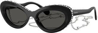 Swarovski unisex, Accessoires, Noir, Taille: 51 MM Lunettes de soleil