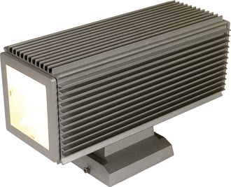 Näve Naeve Leuchten Außenwandleuchte/exklusiv Leuchtmittel / 2xE27 / 60W / l: 28.5 cm/a: 16.5 cm/s: 10.5 cm/Aluguß/Glas/silber 180559