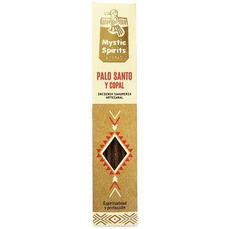 Ancient Wisdom Weihrauch Handwerker Sahumerio Mystic Spirits Aromas Made in Indien - 8 St&auml;be (Palo Santo und Copal)