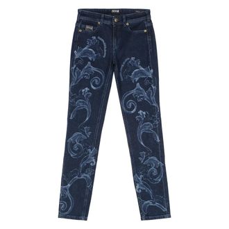 Versace Jeans Couture 5-Pocket Skinny Jeans - - Jeans - Damen - Blau - W24
