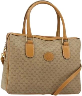 Gucci Sac &agrave; main vintage Pre-owned - Femme - Pre-owned - Beige - Taille: ONE Size