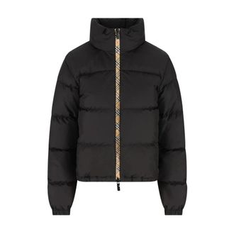 Burberry Kurze Daunenjacke - - Jackets - Damen - Schwarzk - S