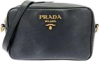 Prada Pre-owned Grace LUX Sac bandouli&egrave;re - Femme - Pre-owned - Noir - Taille: ONE Size