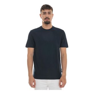 HUGO BOSS Homme, Tops, Bleu, Taille: M H-Thompson-237 T-shirt &agrave; col rond