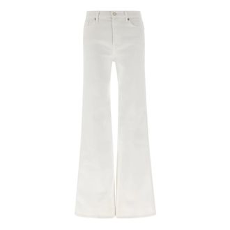 7 For All Mankind Femme, Pantalons, Blanc, Taille: W29 Modern Dojo Luxe Vintage