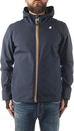 K-Way Cappotto k-way k7118iw blue a2b -a.3 - s