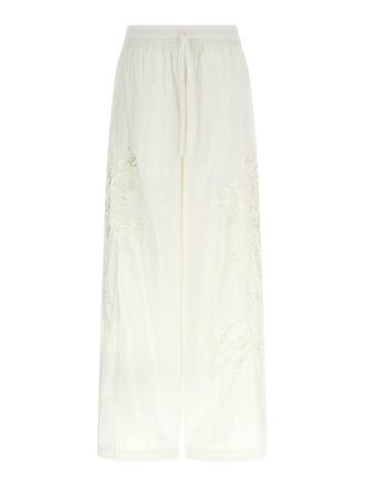 P.A.R.O.S.H. P. A.R. O.S. H. Pantalons D&eacute;contract&eacute;s - Blanc