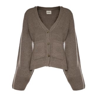 Khaite Cardigans - Femme - Pulls - Brun - Taille: 38 FR