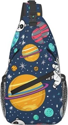 Generic Sac &agrave; bandouli&egrave;re g&eacute;ant Panda Planet - Sac &agrave; dos de voyage pour homme - Sac &agrave; dos de randonn&eacute;e