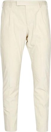 Pantaloni Torino Homme, Pantalons, Blanc, Taille: S Pantalon Slim-fit