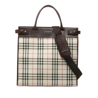 Burberry Sac cabas Pre-owned - Femme - Pre-owned - Beige - Taille: ONE Size