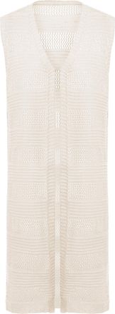 Dreimaster Dreimaster Weste Frauen Wollwei&szlig;