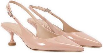 Stuart Weitzman Slingback Stuartini 50 en cuir verni