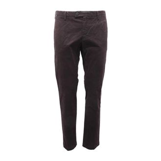AT.P. CO Schwarze Baumwoll Elastan Hose - - Trousers - Herren - Schwarzk - M
