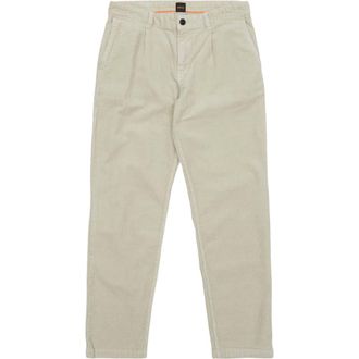 HUGO BOSS Homme, Pantalons, Beige, Taille: W30 Pantalon en velours &agrave; pinces