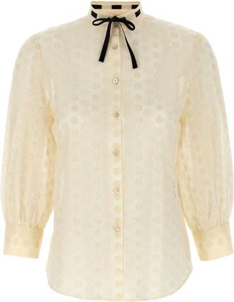 Valentino Garavani Damen, Blusen & Hemden, Beige, MGr&ouml;&szlig;e