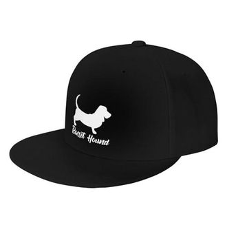Generic Casquette De Baseball Basset Hound Chapeau De Sport D&eacute;contract&eacute;e L&eacute;g&egrave;re Casquette Trucker, pour Hommes, Femmes, Randonn&eacute;e, 55-59cm