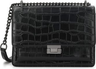 Kazar Femme, Sacs, Noir, Taille: ONE Size Sac &agrave; main en cuir gaufr&eacute;