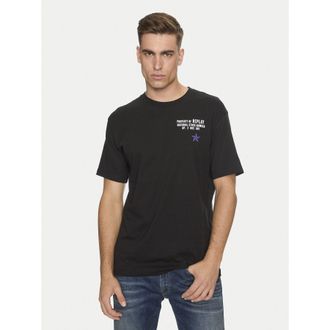 Replay T-Shirt M6884.000.2660 Schwarz Relaxed Fit