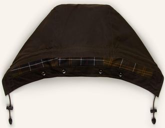 Barbour Kapuzeneinsatz Wax Cotton gruen