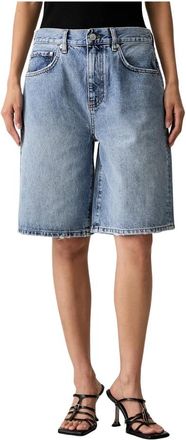 Anine Bing Damen, Shorts, Blau, W27Gr&ouml;&szlig;e