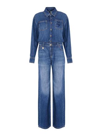 Elisabetta Franchi Jumpsuit - Blau
