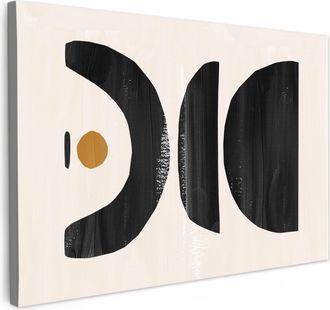 MuchoWow © Bilder Groß 120x80 cm XXL Wohnzimmer Deko Moderne Wandbild Kunstdruck auf Leinwand Bild Schlafzimmer über Bett Room Decor Geschenke Modern - Abstrak