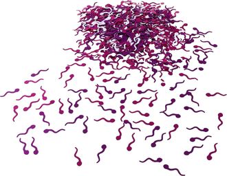 BESPORTBLE Buntes Konfetti F&uuml;r Partydeko Hochzeitsfeier Und Bastelprojekte Mit Kaulquappen-Form F&uuml;r Tischdekorationen Geschenkk&ouml;rbe Und Mottopartys