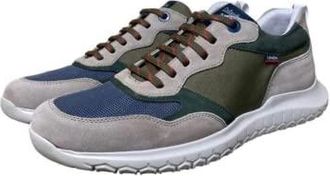 Callaghan 53702 Piedra - Chaussure D&eacute;contract&eacute;e en Cuir avec Lacets, Semelle en Caoutchouc, pour Homme, Pierre, 41 EU