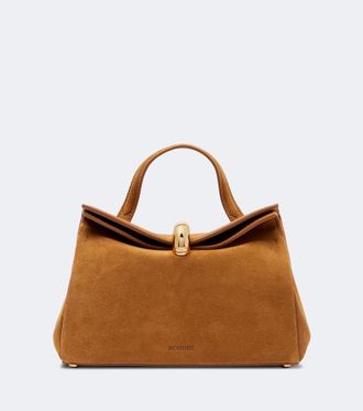 Jacquemus Henkeltasche Valerie Small aus Veloursleder