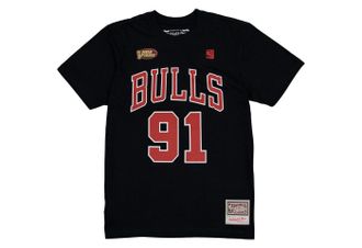 Mitchell & Ness Print-Shirt Chicago Bulls Dennis Rodman