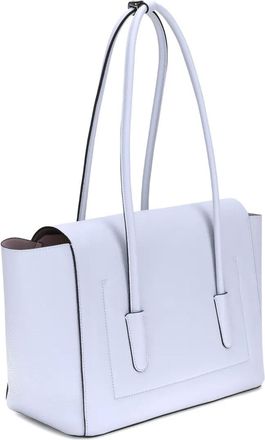 Coccinelle sac cabas en cuir - Blanc